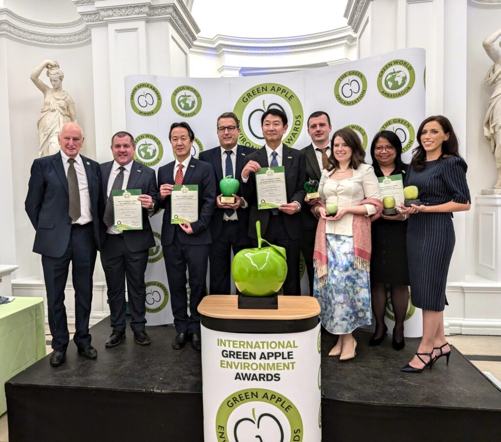 Sony UK TEC Triumphs at The Green Apple Environment Awards - Sony Pencoed